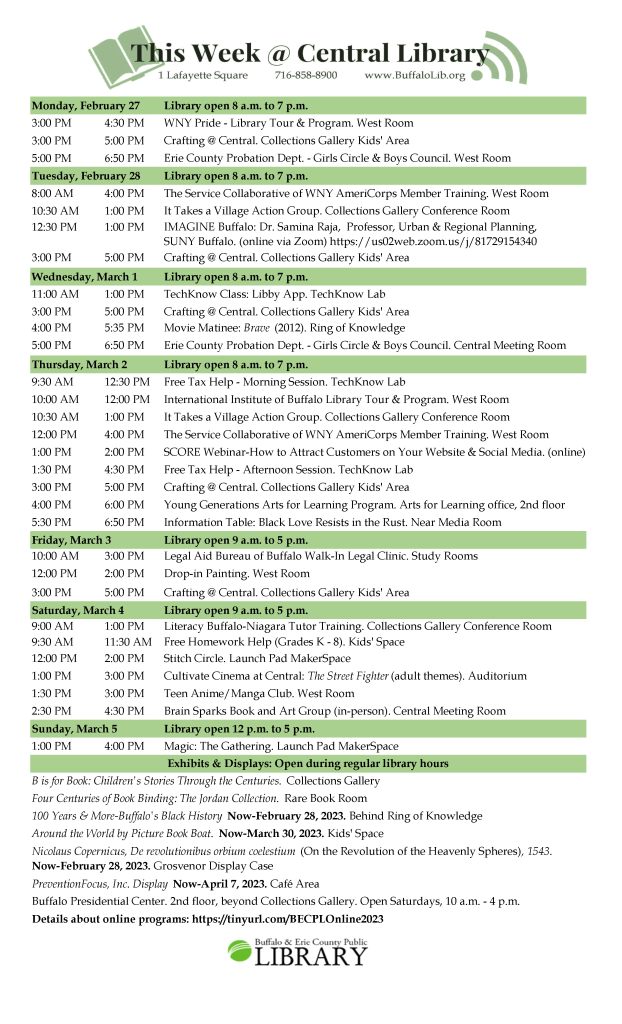 Central Library (downtown Buffalo) | www.buffalolib.org