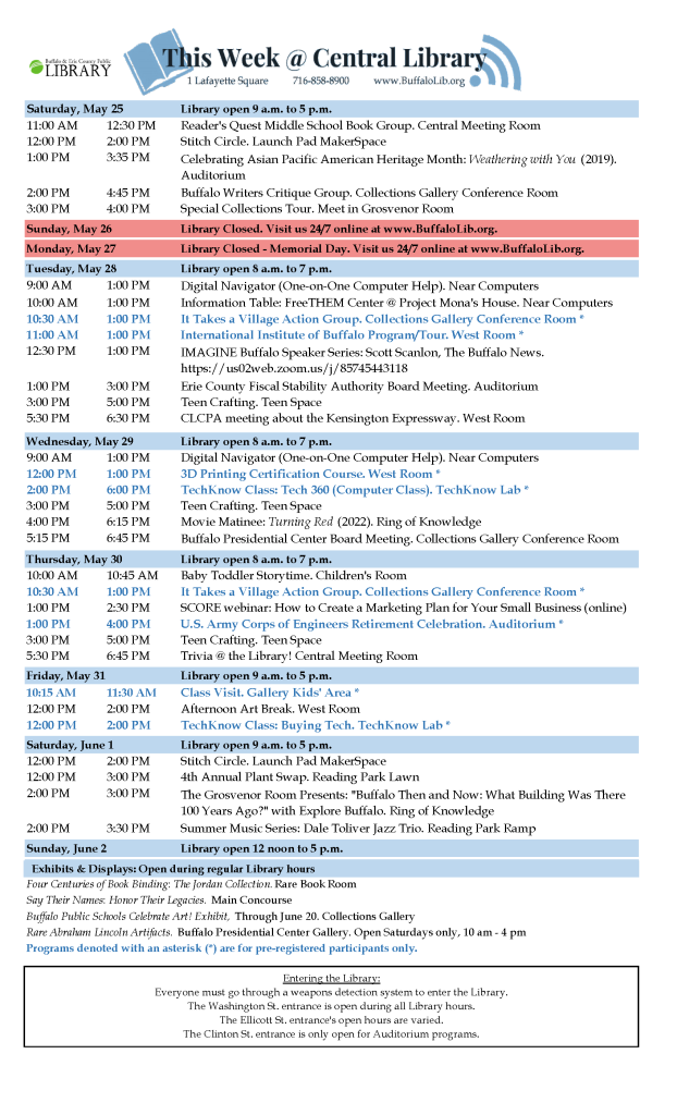 Central Library (downtown Buffalo) | www.buffalolib.org