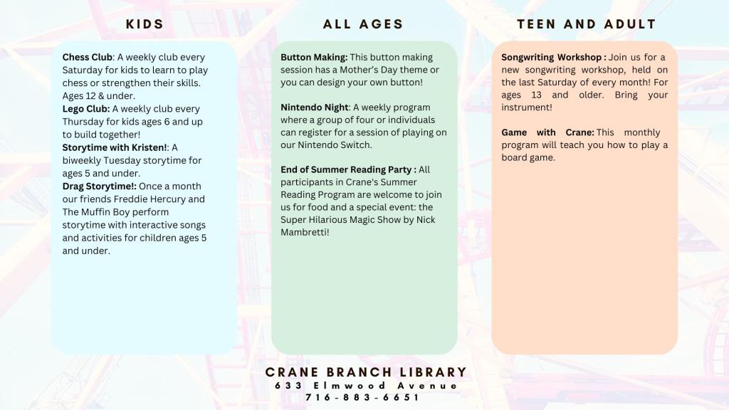 Crane Branch Library | www.buffalolib.org
