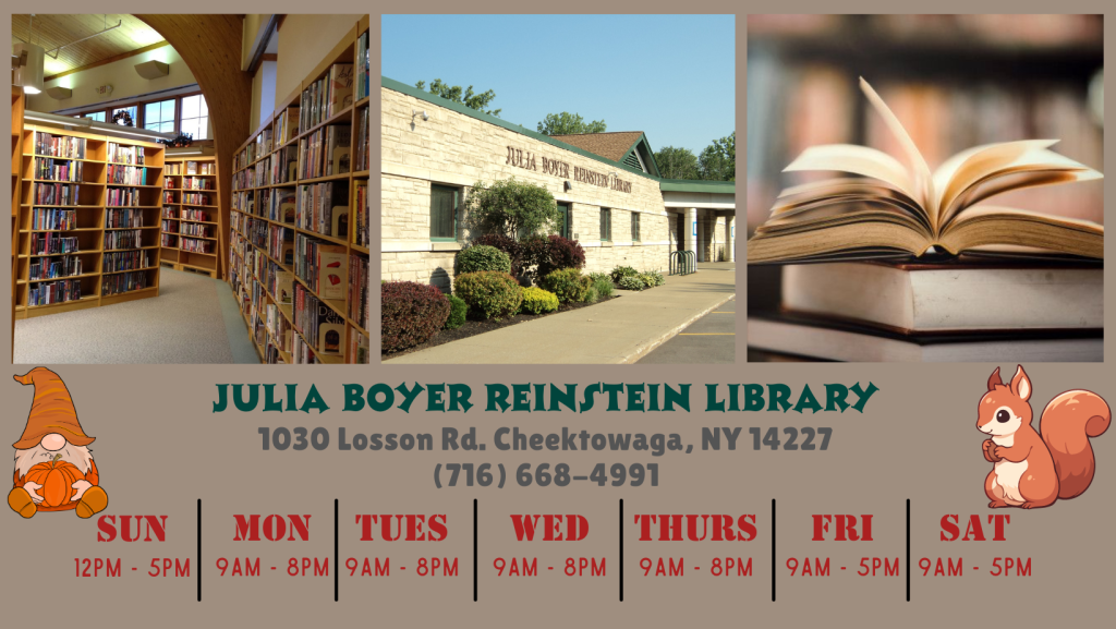 Julia Boyer Reinstein Library | www.buffalolib.org