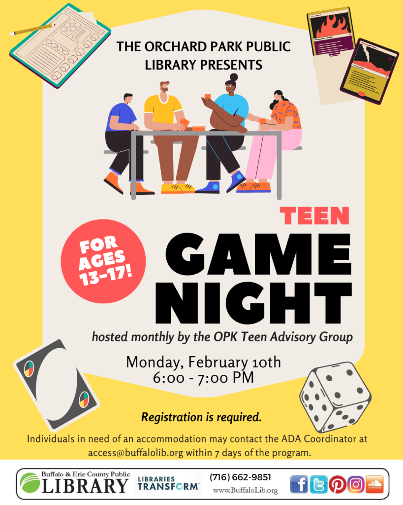 Orchard Park Public Library | www.buffalolib.org